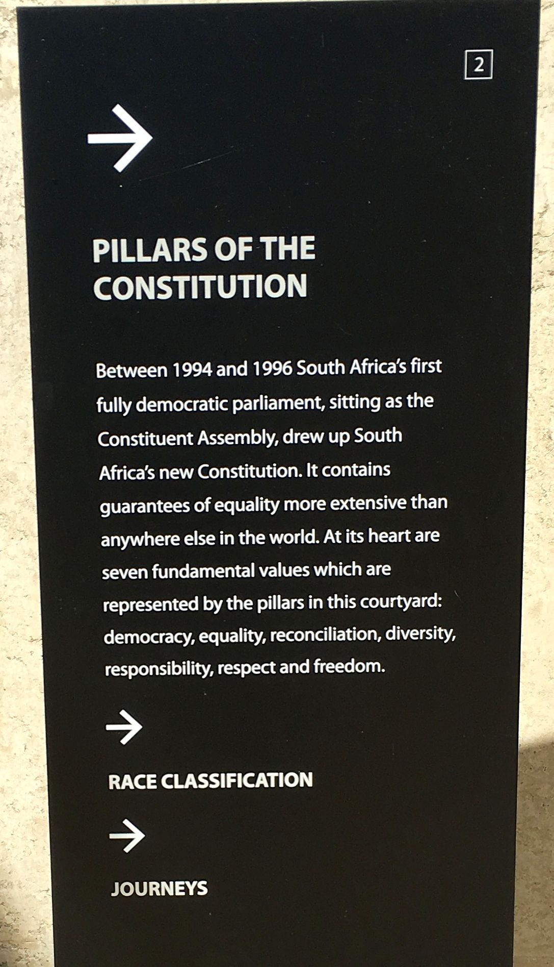 » Letter from South Africa: Apartheid Museum Shows How Fearless People ...